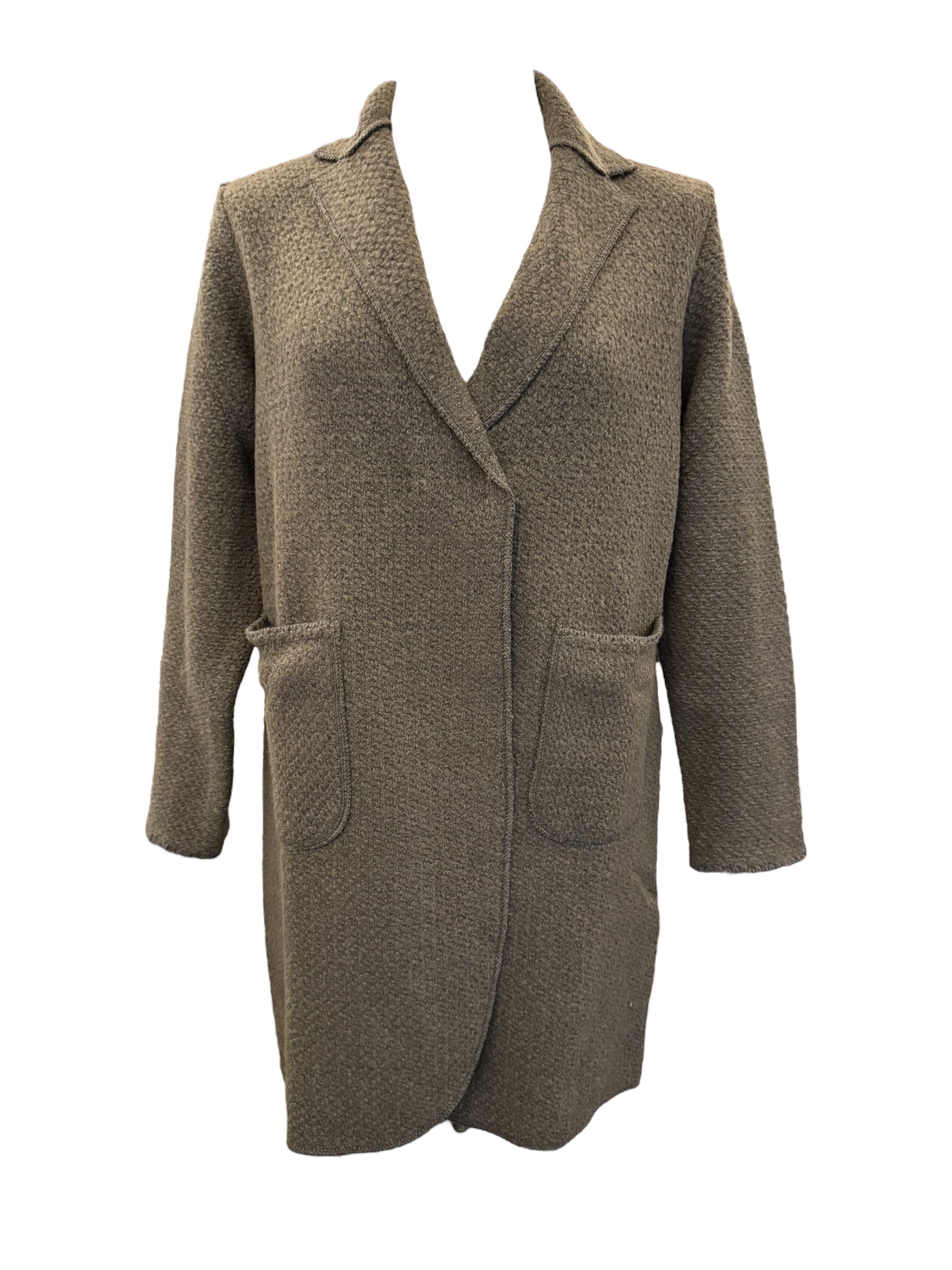 Base Coat Knit Stitch - Loden Tweed – Tweed & Vine