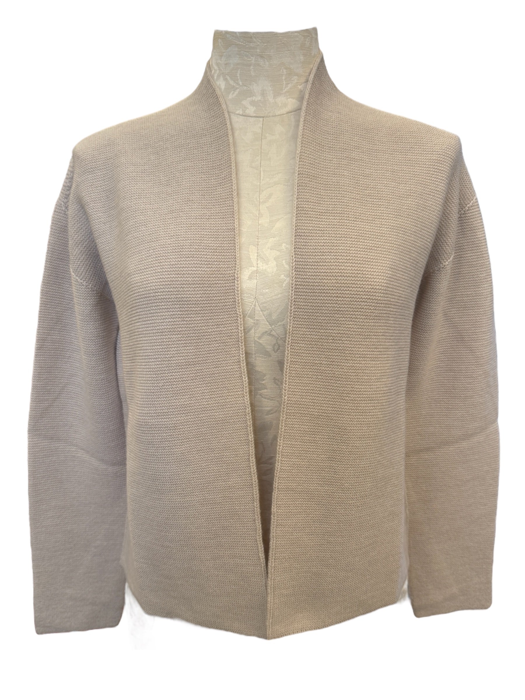 Hubert Gasser Open Cardigan - Beige – Tweed & Vine
