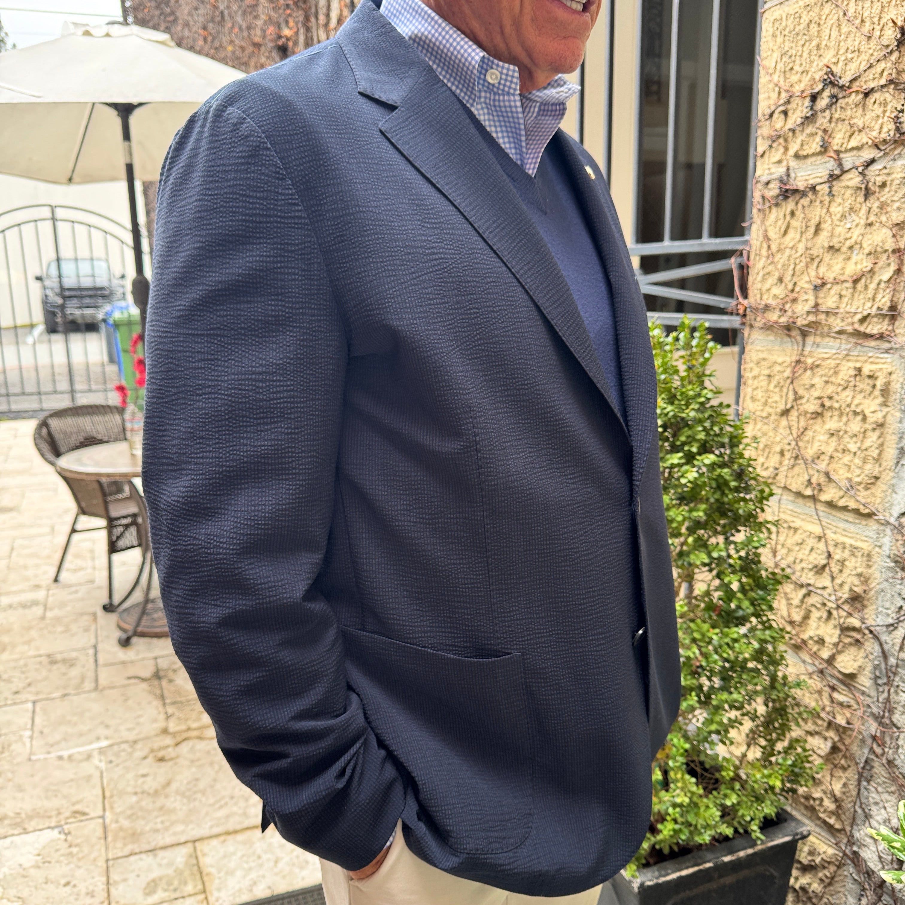 Tombolini Zero Gravity Jacket Navy – Tweed & Vine